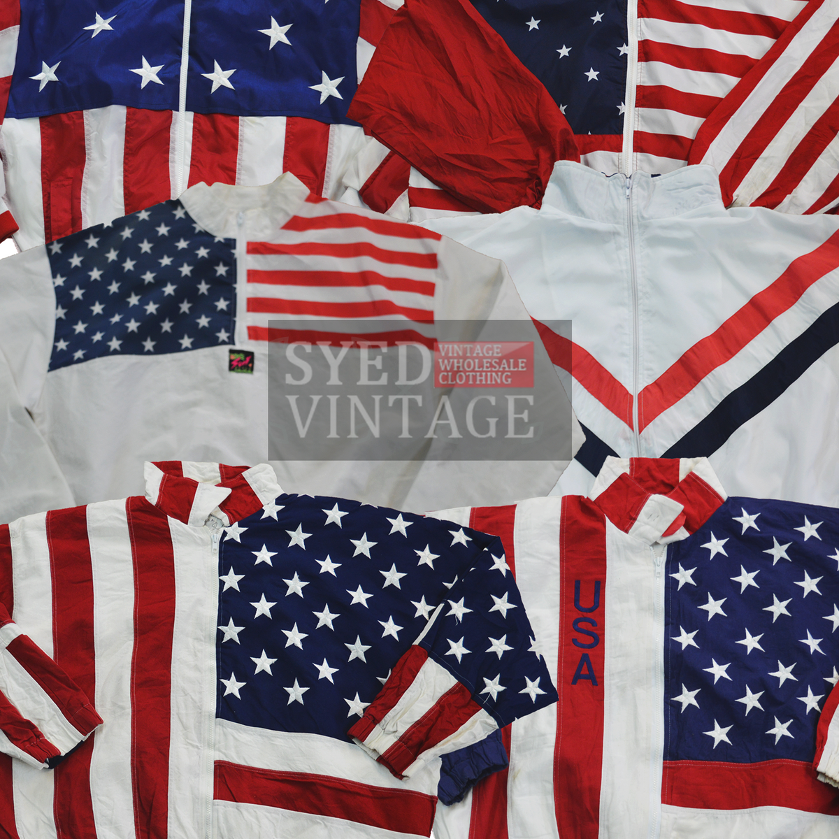 USA Flag Jacket – Syed Vintage LTD